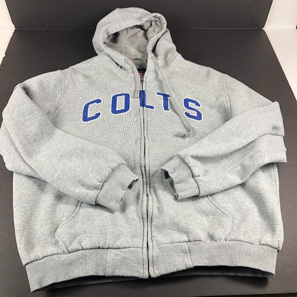 NFL | Shirts | Indianapolis Colts Sweater Mens Extra Large Grey Blue ...